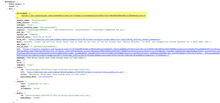 JS API Guide « Outbrain Developer Center